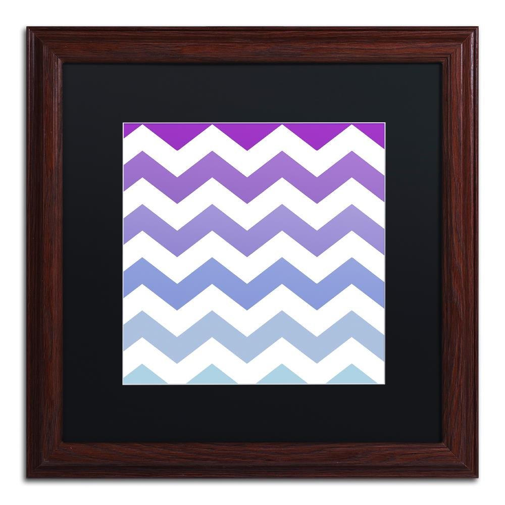 Purple Chevron Frame