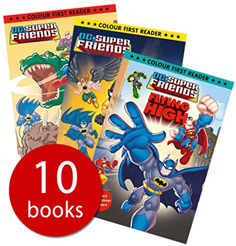 DC Super Friends First Readers Collection - 10 Books (RRP £9.99 ...