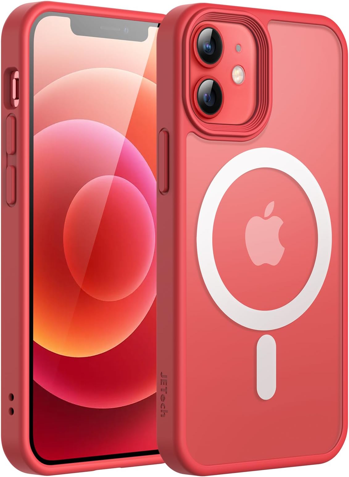 Amazon.com: JETech Magnetic Case for iPhone 12 Mini 5.4-Inch Compatible ...