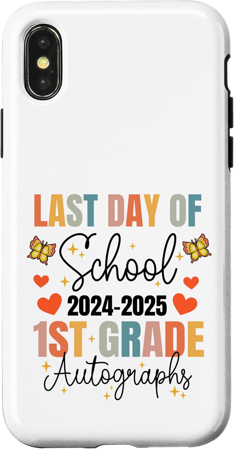 Amazon.com: 2025 Last Day Of School Autograph 1st Grade Graduation ...