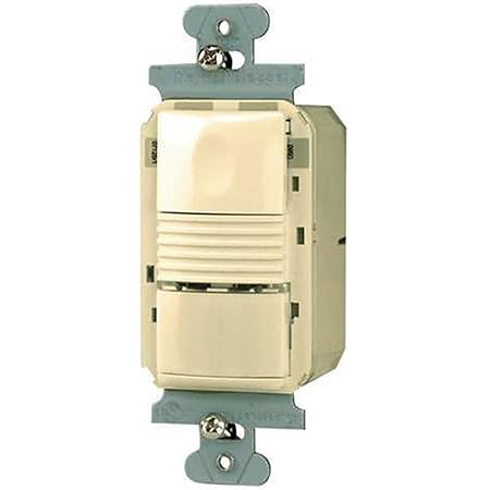 Watt Stopper WS-250-I Passive Infrared Wall Switch Sensor Ivory ...