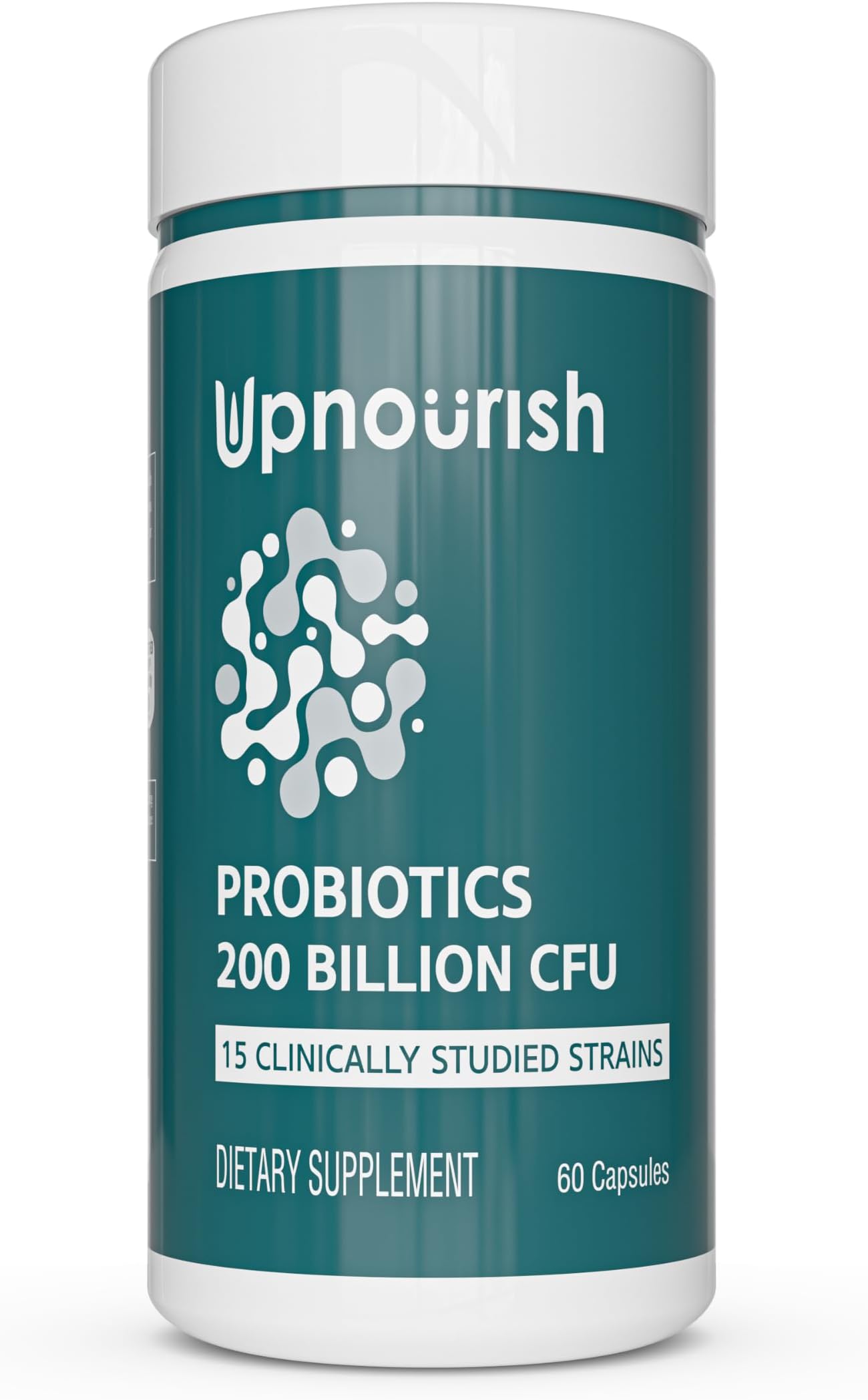 Amazon.com: UpNourish Probiotics - 200 Billion CFUs, 15 Strains ...