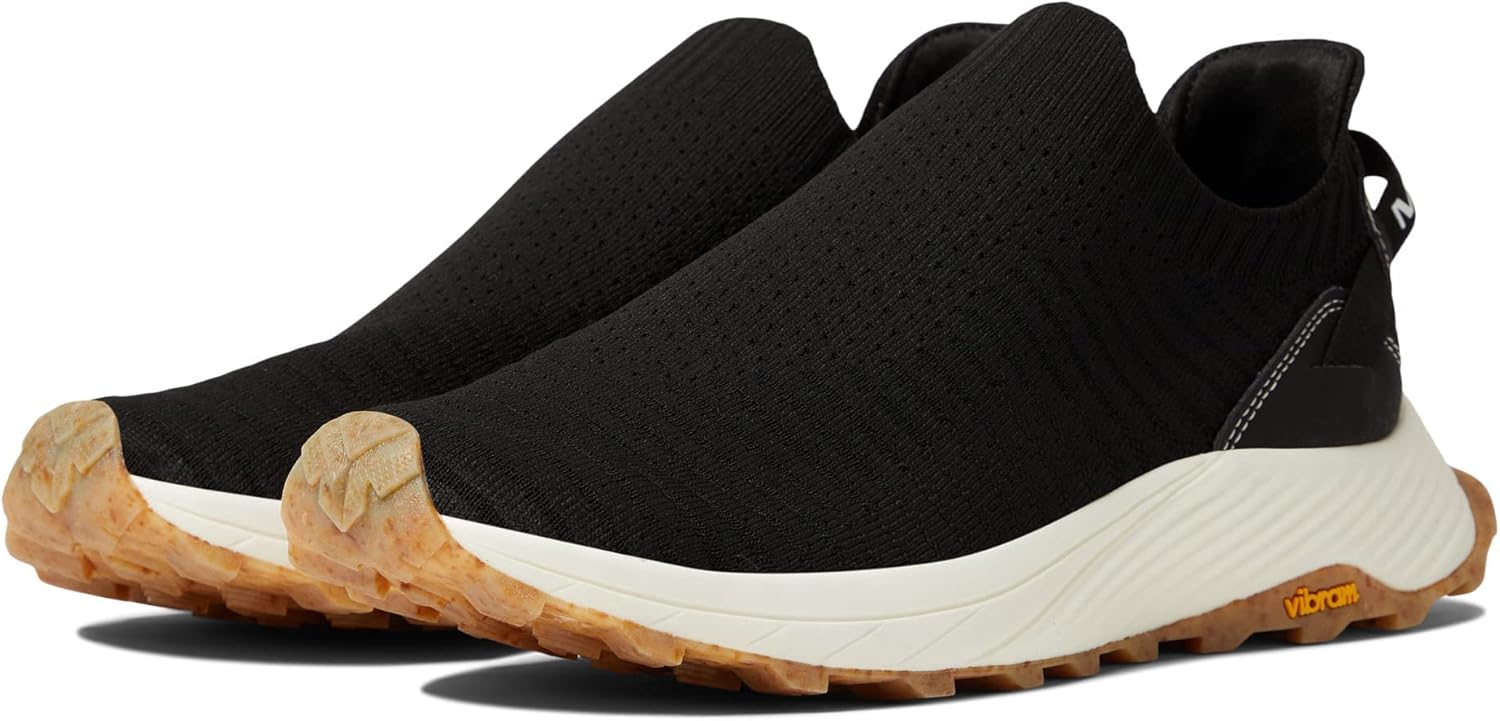 Amazon.com | Merrell Embark Moc Solution Dye Black/White 10.5 M ...
