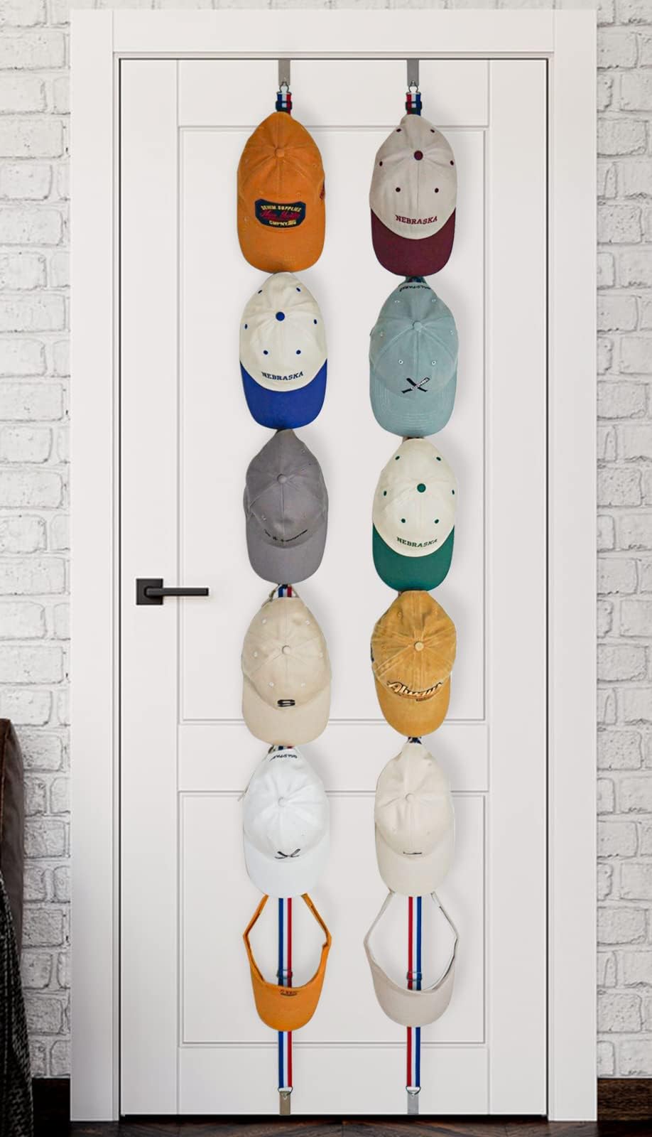 Amazon.com: ETOWIFA Hat Organizer Rack for Baseball Caps Hat Organizer ...