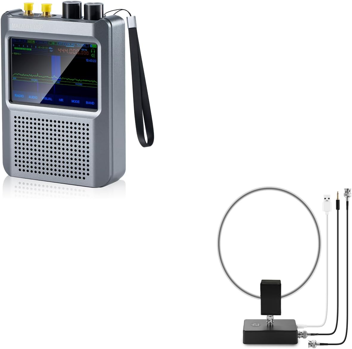 Amazon.com: GOOZEEZOO Latest V2.4 Malachite DSP2 SDR Radio Receiver ...