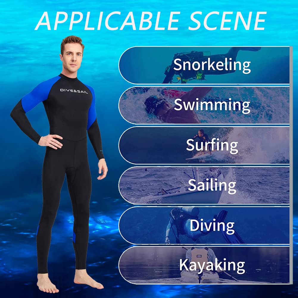 Snapklik.com : Dive Skins For Women Men Full Body Swimsuit Rash Guard ...