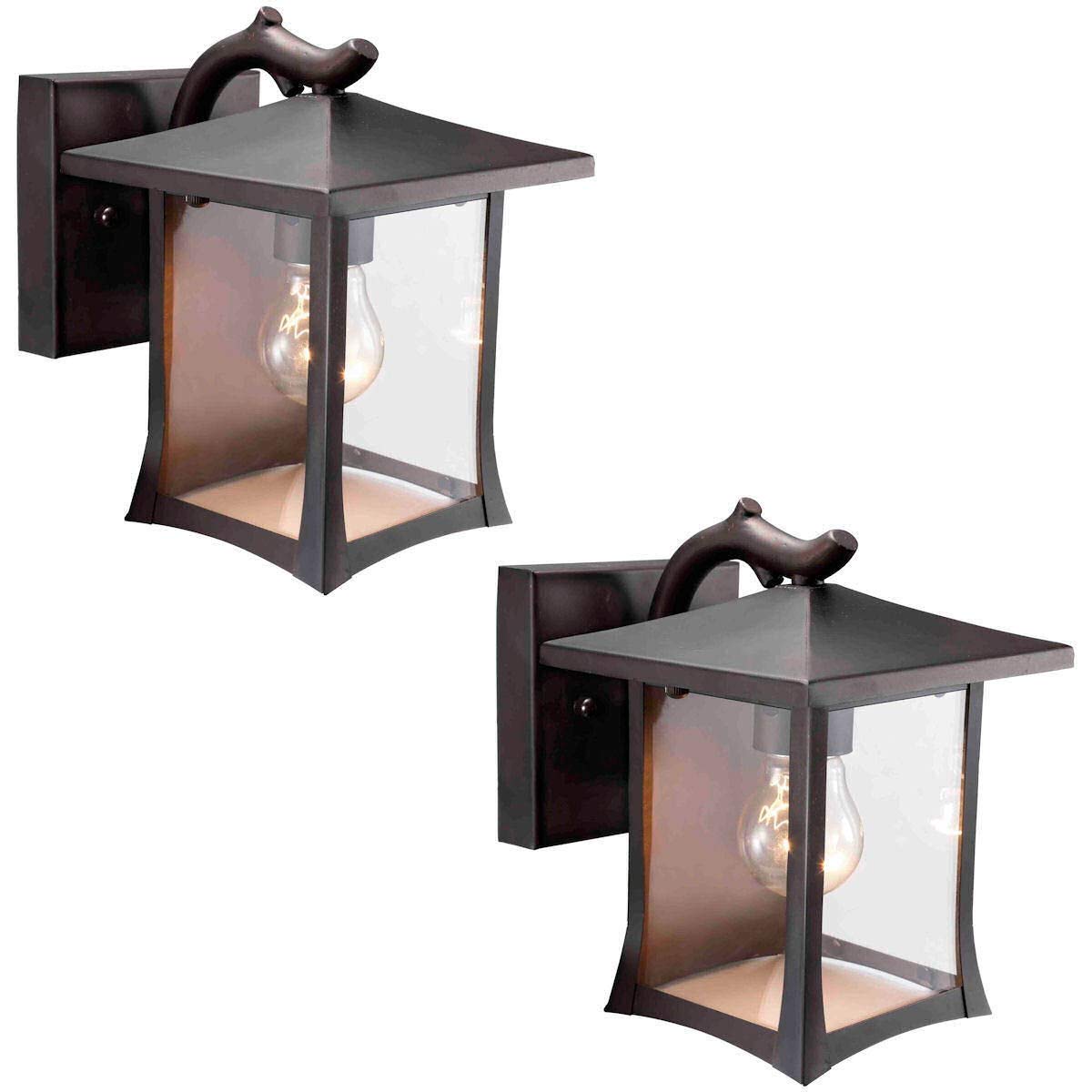 Mission Style Outdoor Lighting Monterey Claro Tall Arm Mount, Exterior