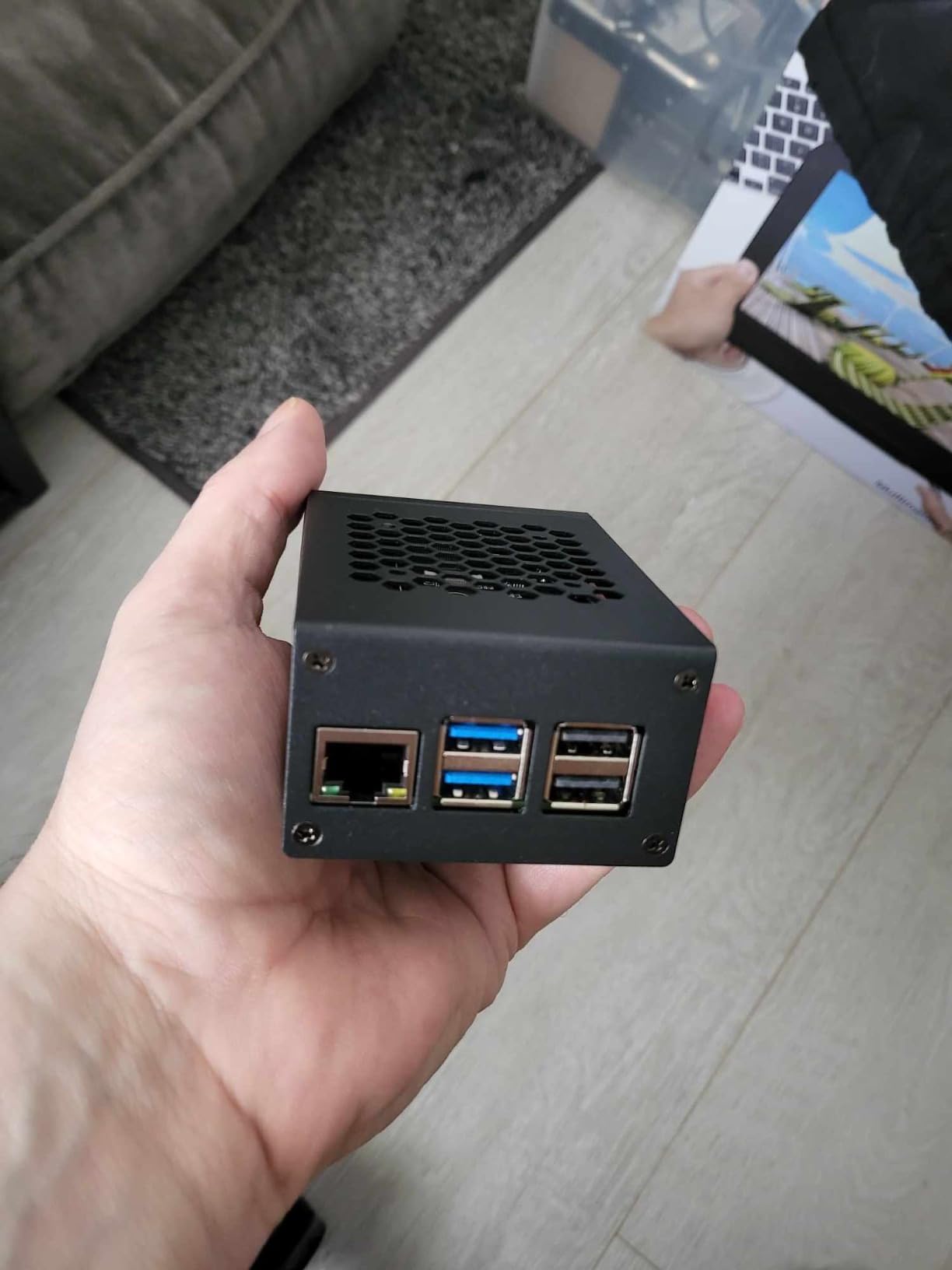 GeeekPi Raspberry Pi 5 8GB Starter Kit with N04 M.2 NVMe SSD PCIe ...