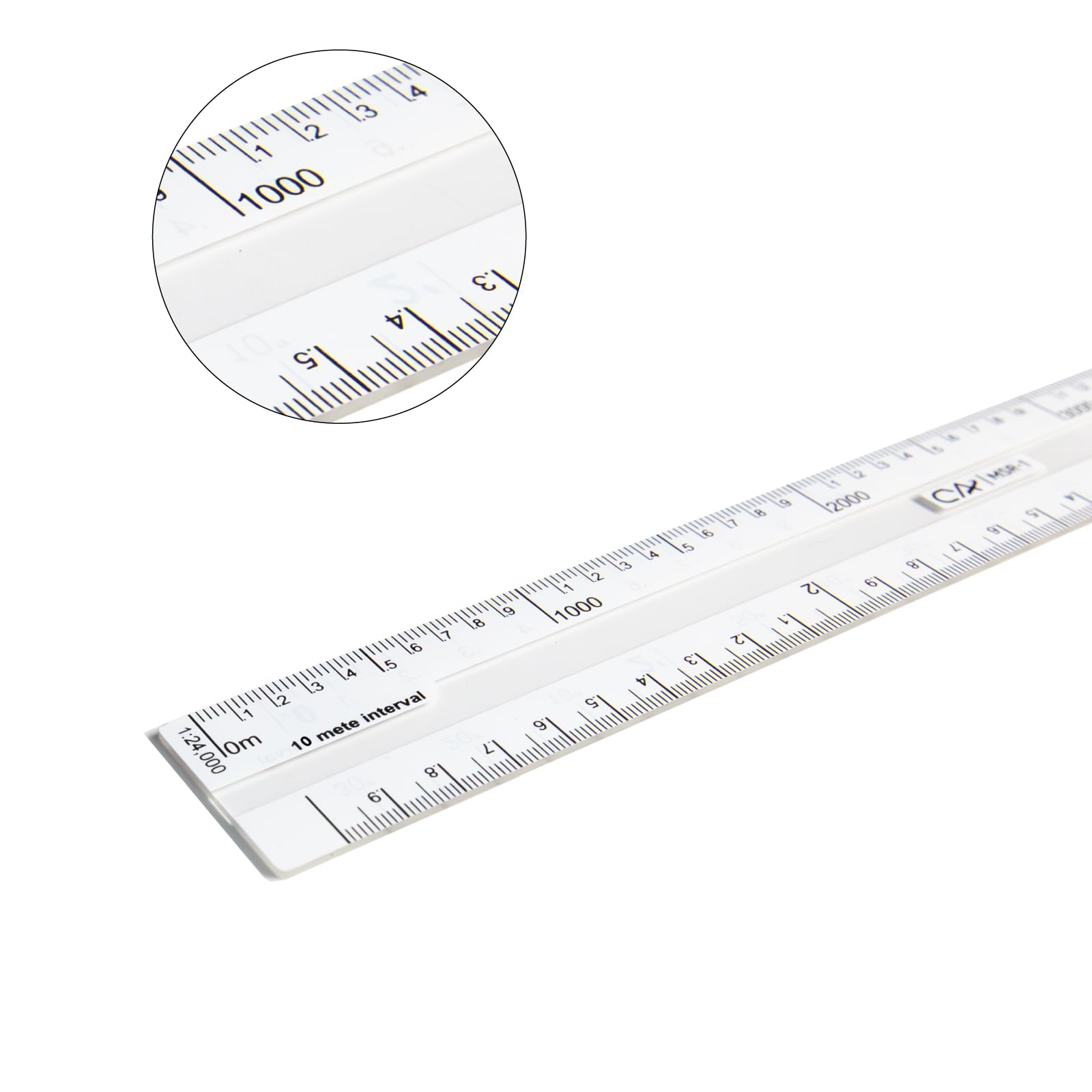 Snapklik.com : Clear Scale Ruler Maptool 1:24,000 Scale Map Reading ...