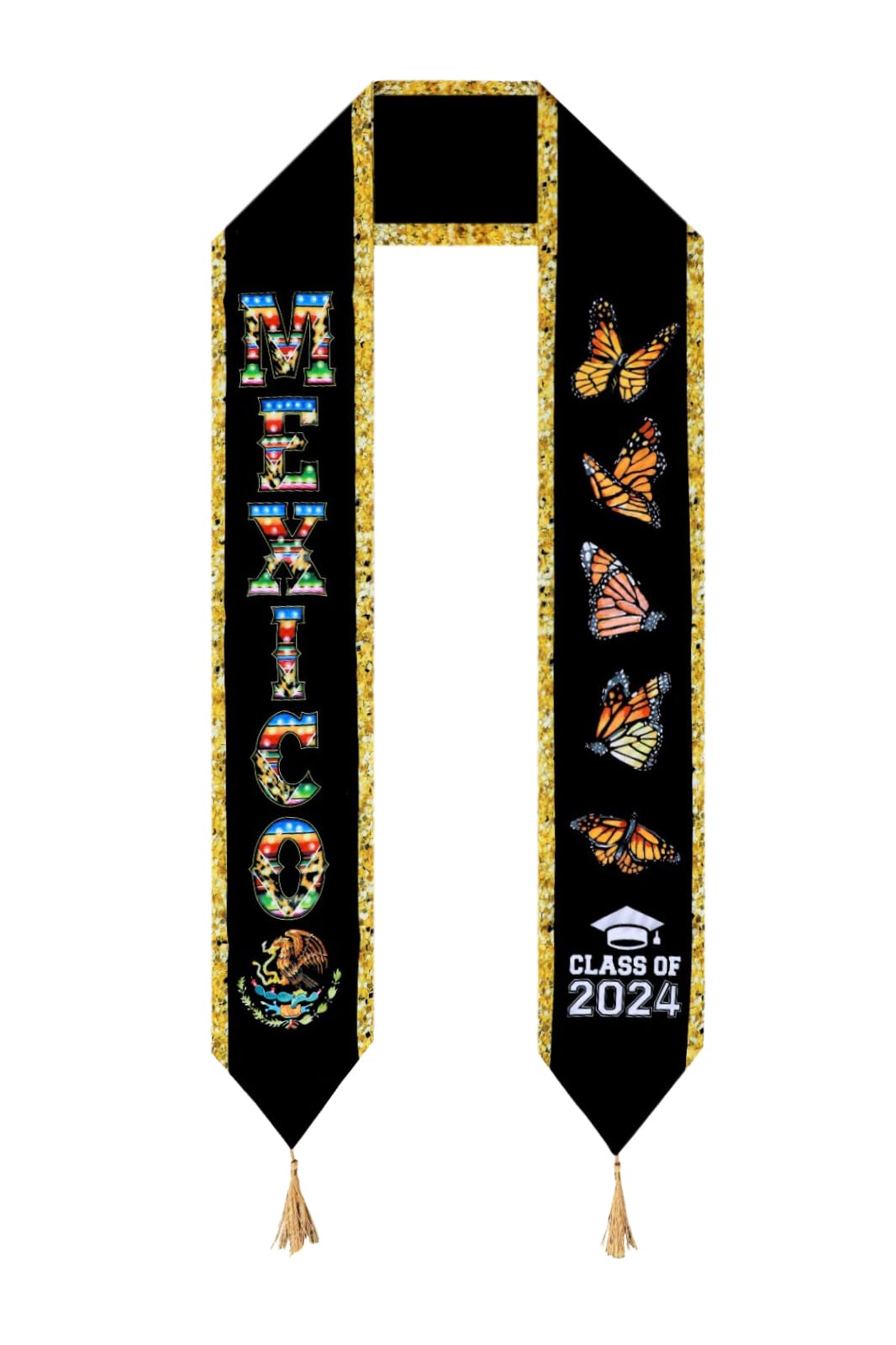 Amazon.com: Mexican Graduation Sash Class of 2024 | Mexican Graduation ...