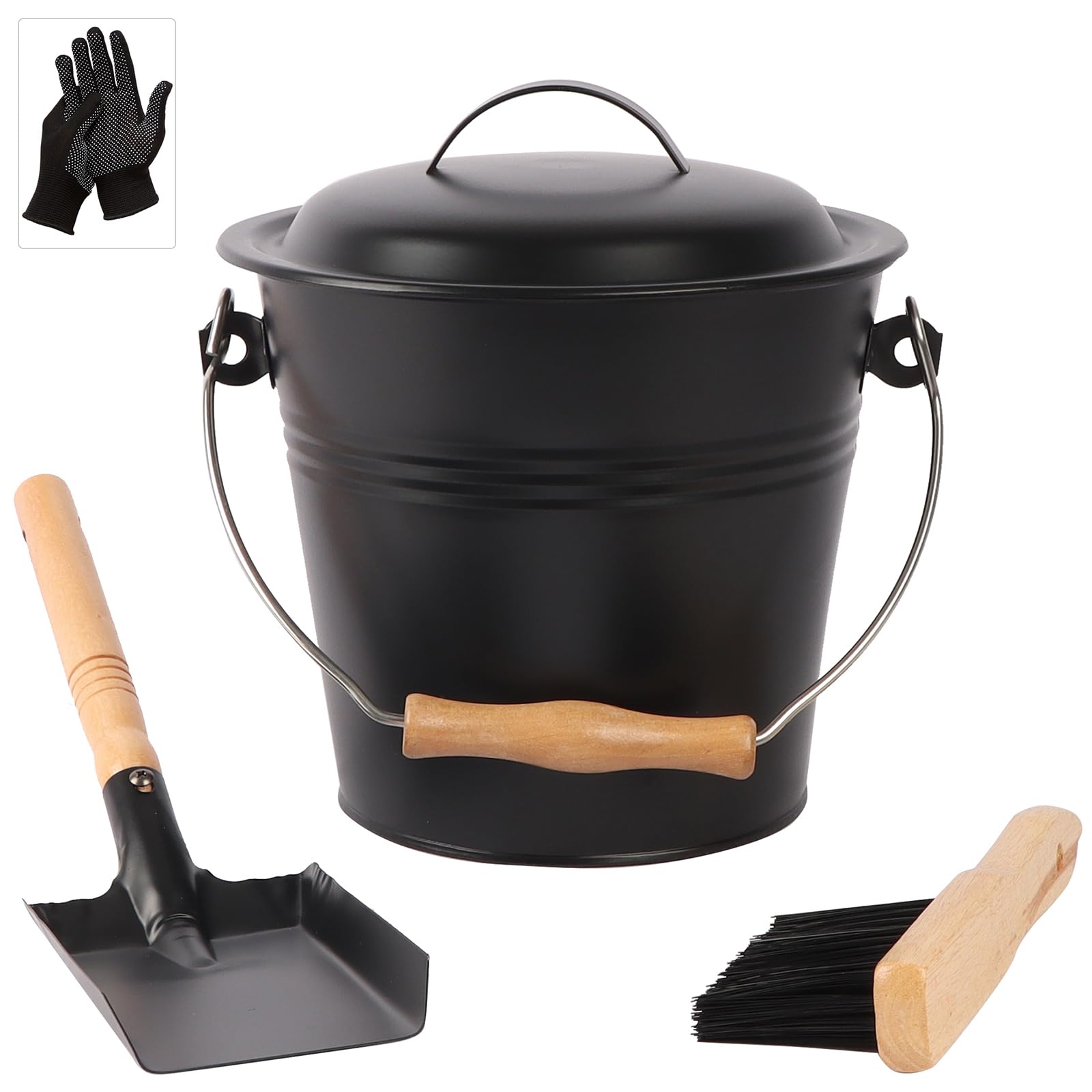 Snapklik.com : Mini Ash Bucket For Fireplace, Fireplace Ash Bucket