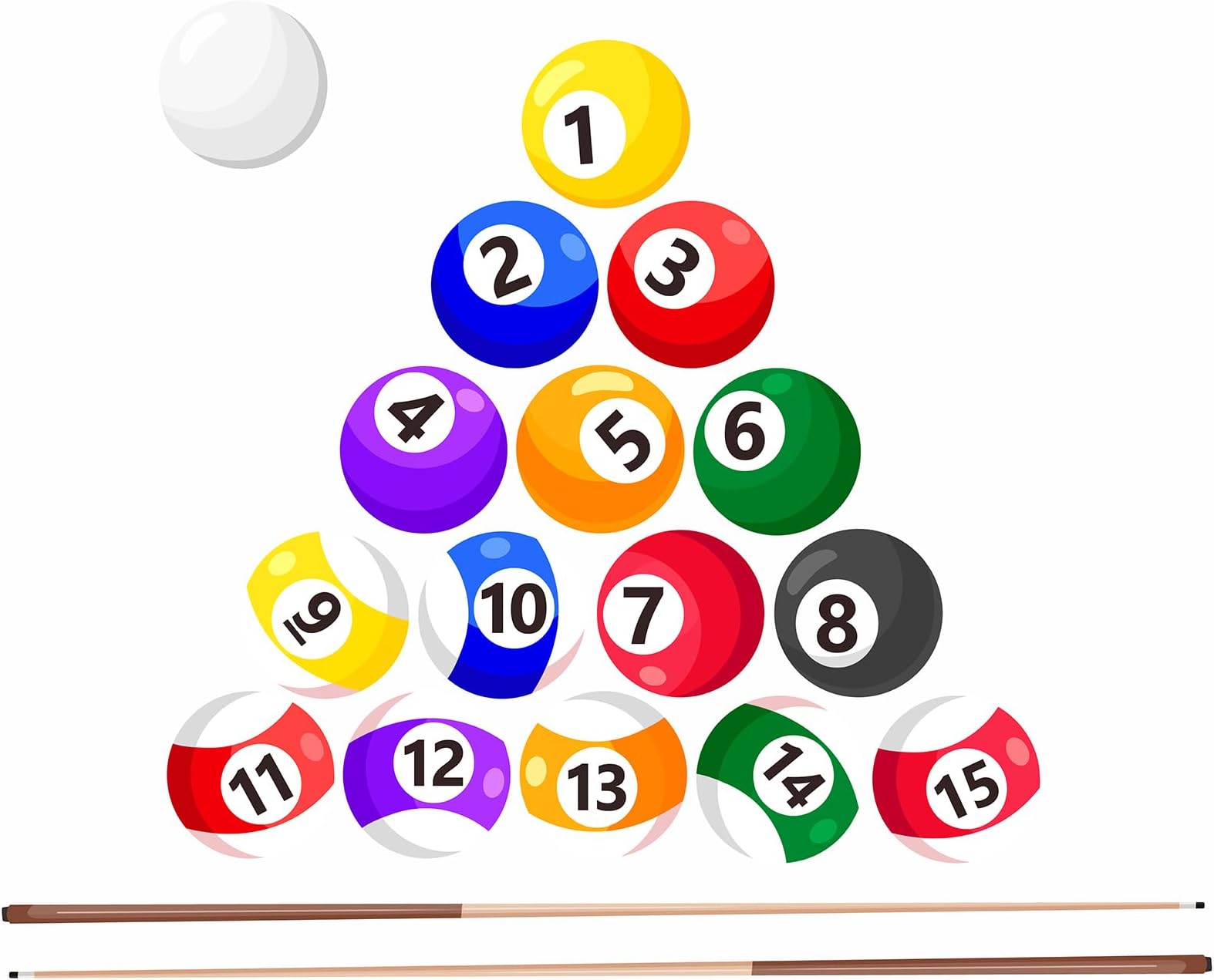 Amazon.com: Vintage Billiard 8 Ball Indie Pack Sticker Vinyl Waterproof ...