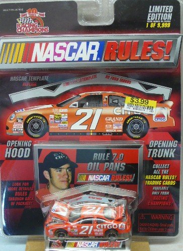 Racing Champions - NASCAR Rules! - "Rule 7.0 - Oil Pans" - 1999 ...