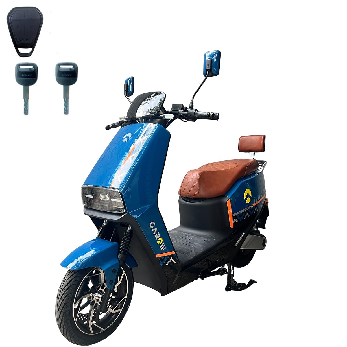GAROW Moto Bici Electrica para Adultos, Bicimoto Eléctrica con Alarma ...