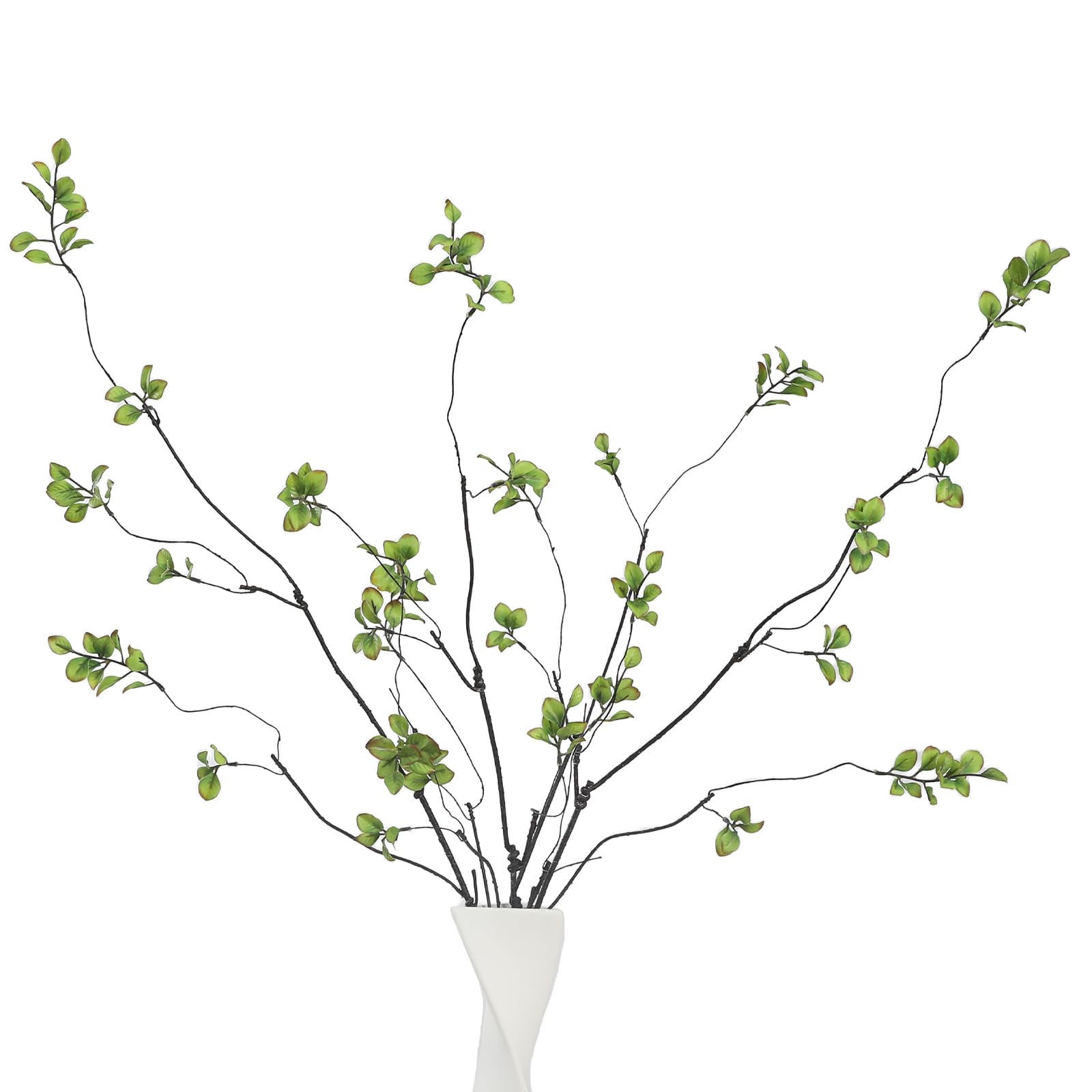 Amazon.com: LINSIE 38.5 Inch 4 Pcs Artificial Branches Realistic Ficus ...