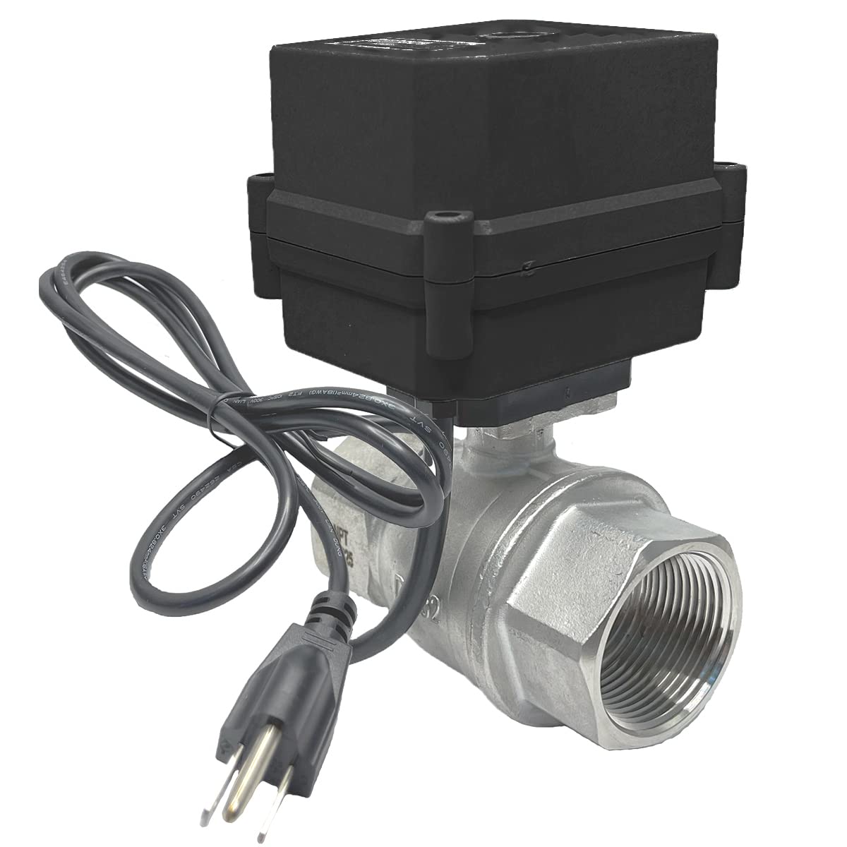 Snapklik.com : US Plug 110-240Vac 50/60Hz Stainless Steel Normally ...