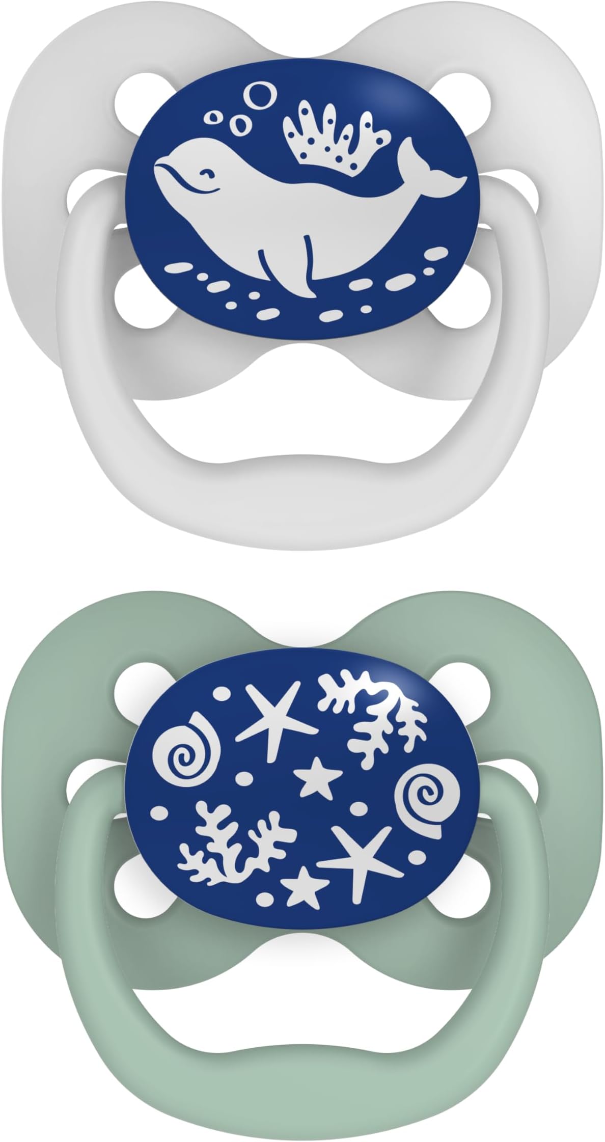 Amazon.com : Dr. Brown's Advantage Glow-in-the-Dark Baby Pacifier ...