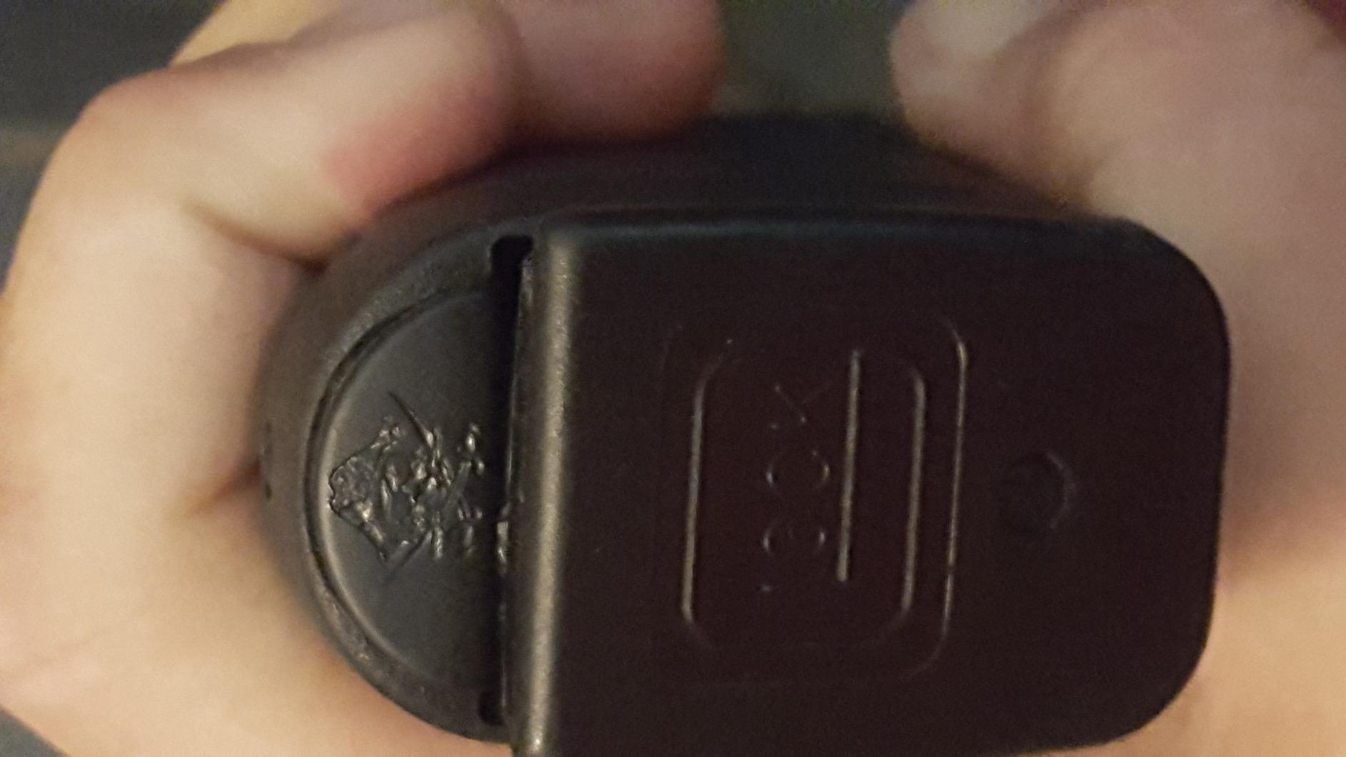 Amazon.com: NDZ Grip Frame Slug Plug P4 for Glock Gen 1-3 Navy Officer ...