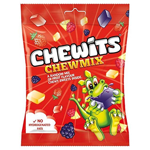 Amazon.com : Chewits Chew Mix Fruit Flavour Chewy Sweets - 180g ...