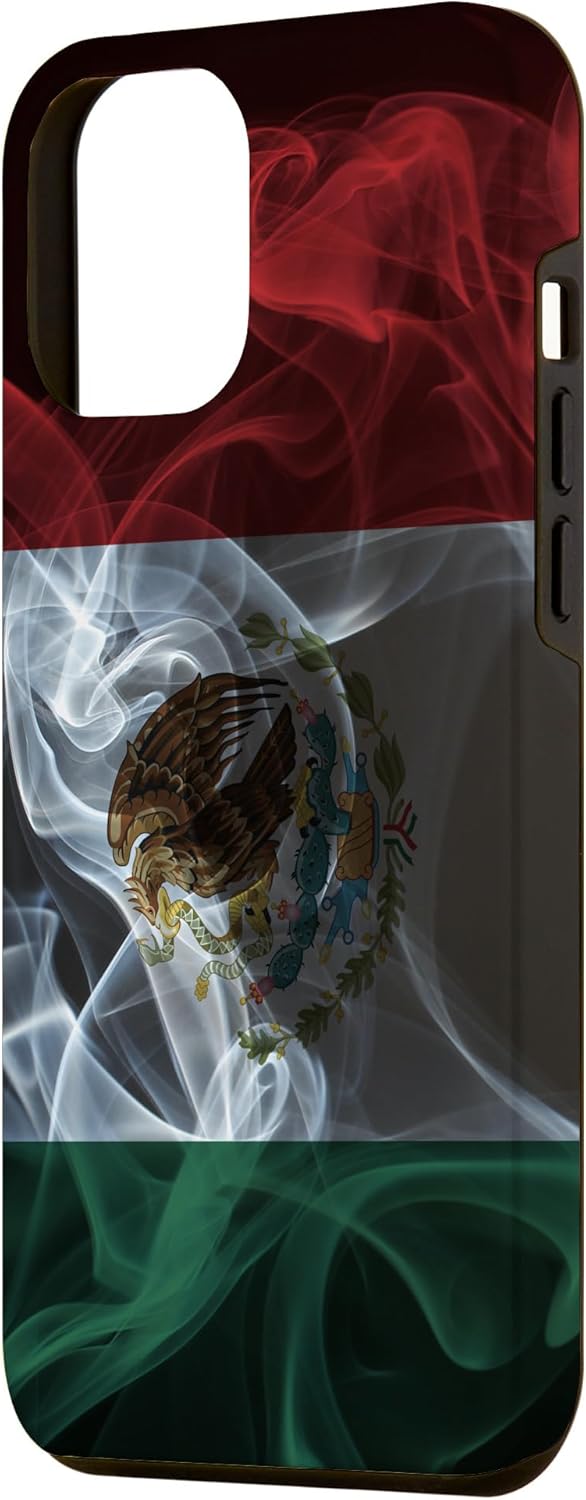 iPhone 12 Pro Max Smoky Mexico Flag – Funda de orgullo mexicano estilo ...