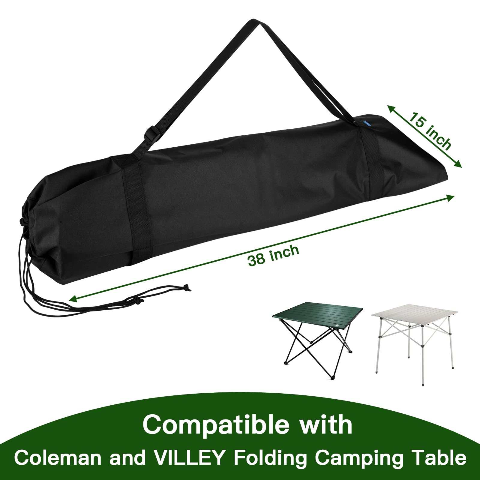 Snapklik.com : Xxerciz Folding Table Storage Bag, Outdoor Carry Bag For ...