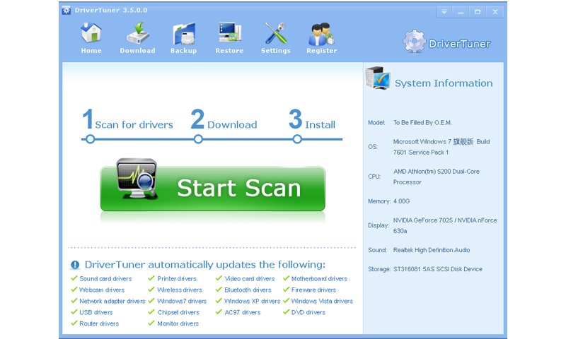 Driver Tuner - App on the Amazon Appstore