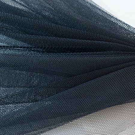 BLACK STIFF NET ULTRA STIFF NET TUTU BLACK TULLE FABRIC MESH MATERIAL ...