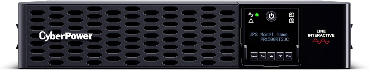 Amazon.com: CyberPower PR1500RT2UC Smart App Sinewave UPS Battery Backup and Surge Protector ...