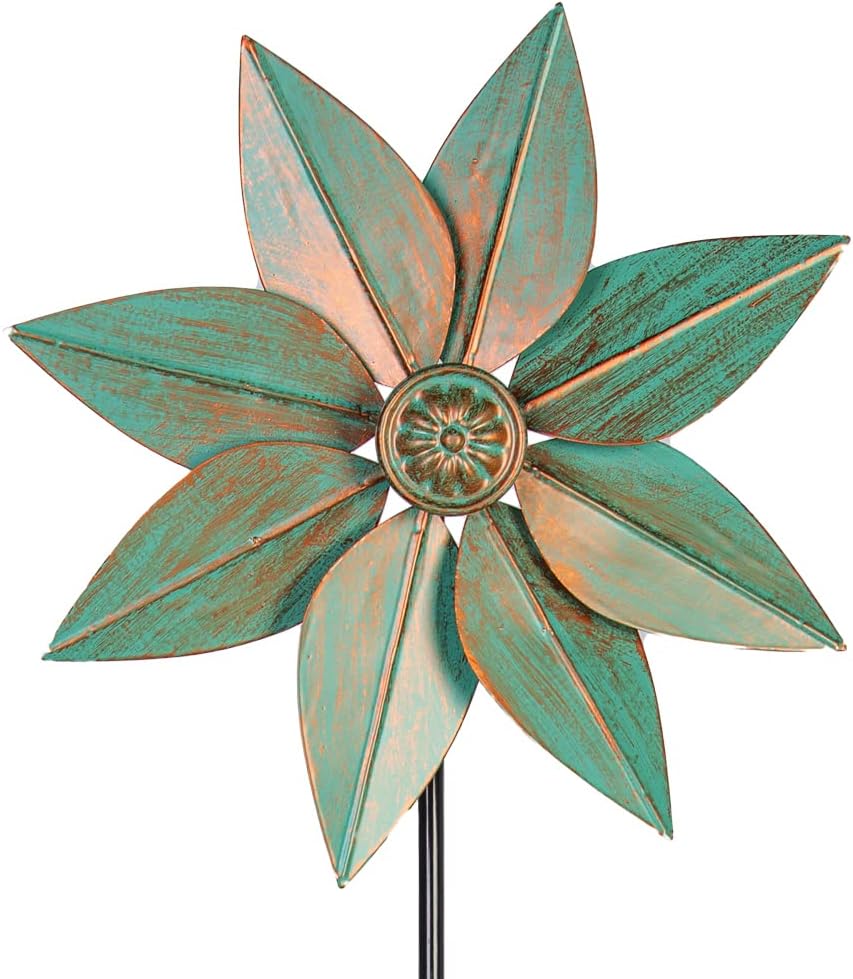 Amazon.com: DREAMYSOUL Pinwheels for Yard and Garden, 38 Inches Metal ...