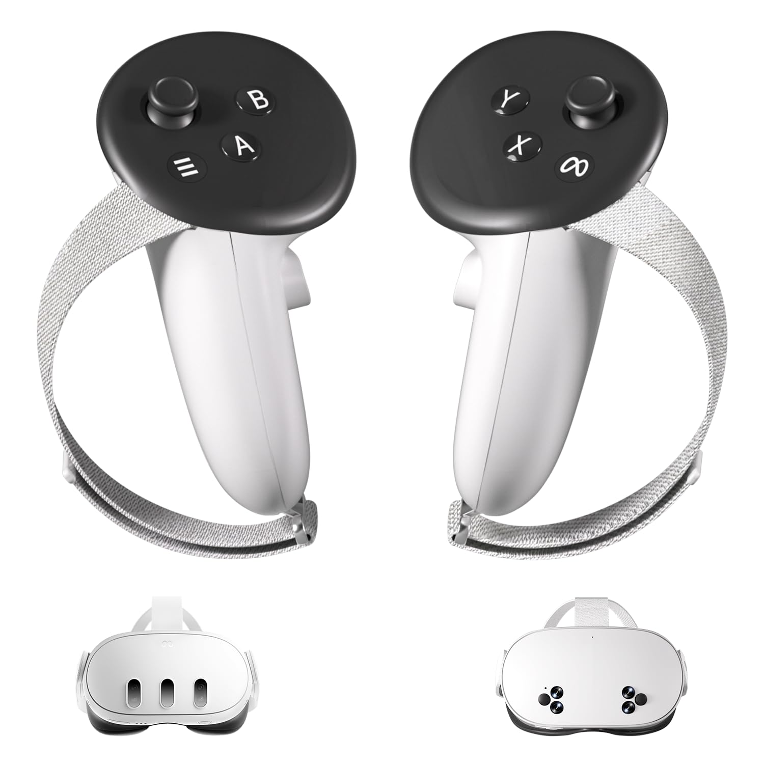 Amazon.com: Saqico Controller Grips strap for Meta/Oculus Quest 3s and ...