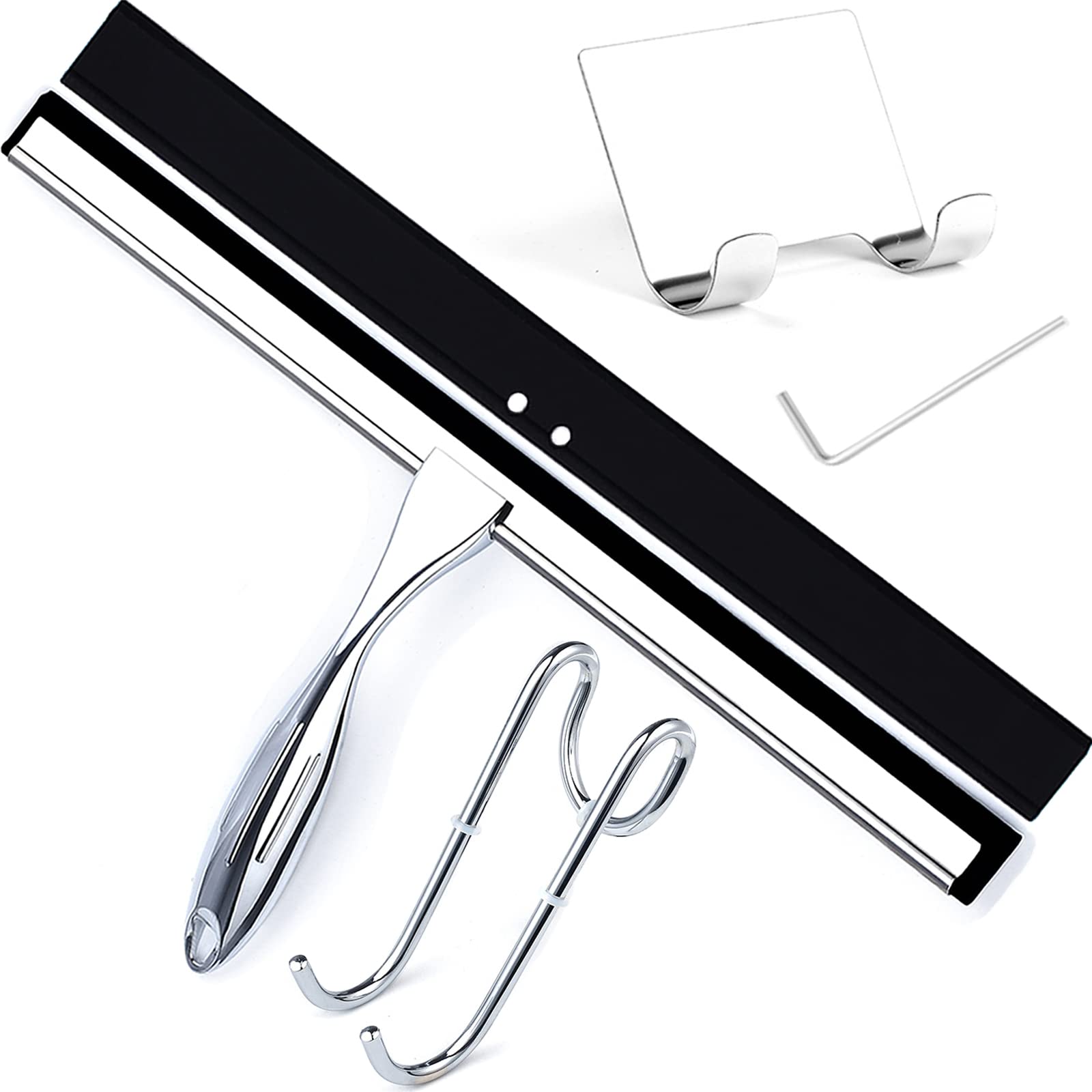 Amazon.com: Shower Squeegee for Glass Doors, 14 Inches Bathroom ...