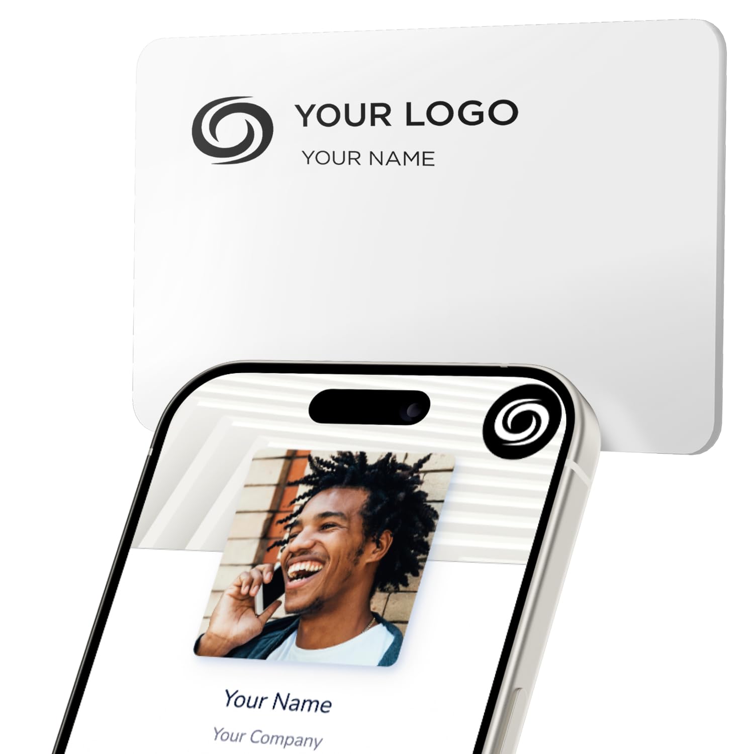 Amazon.com: Linq Custom Logo Digital Business Card - Smart NFC Contact ...