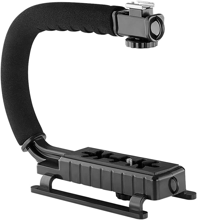 Amazon.com : Neewer C Shaped Video Action Stabilizing Handle Bracket ...
