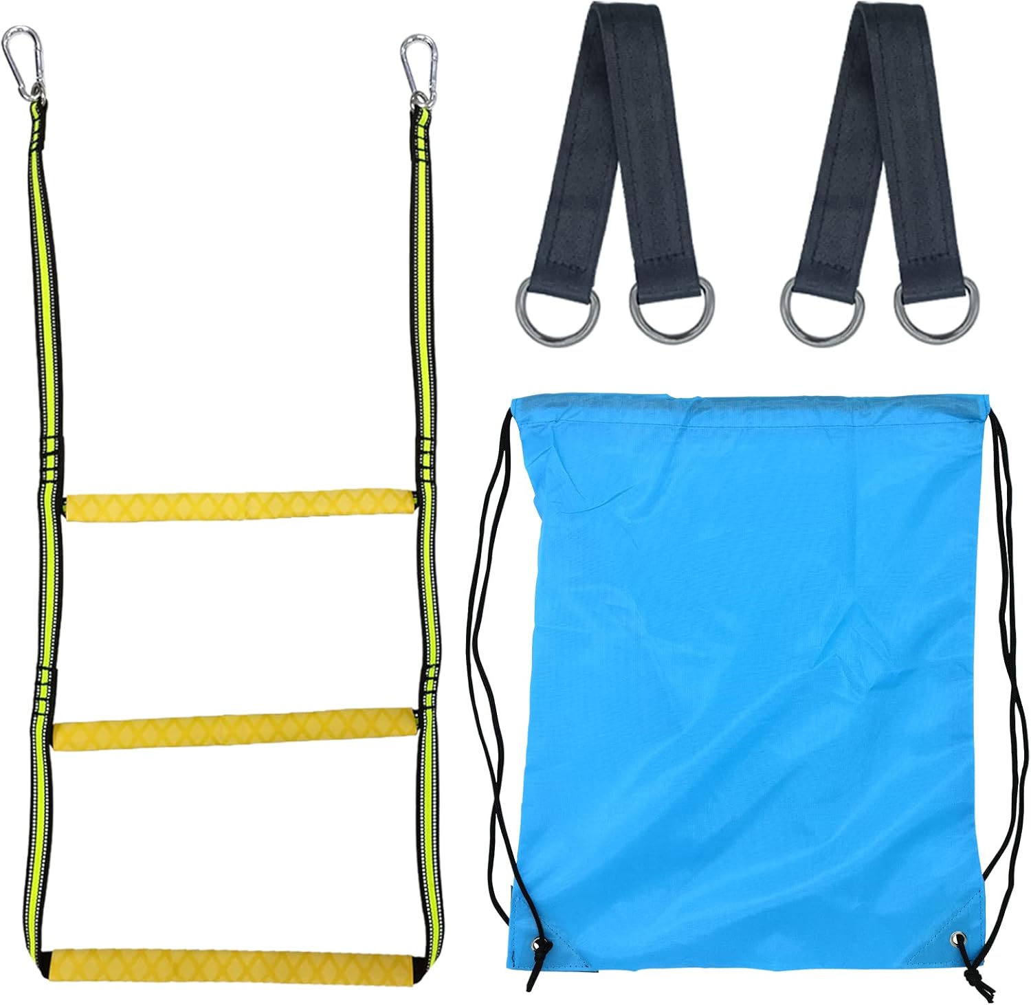 Amazon.com: Boat Ladder Rope Inflatable Boat Rope Ladder 3 Step Marine ...