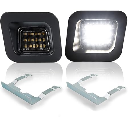 Amazon.com: D-Lumina LED License Plate Lights with Clip Retainer ...