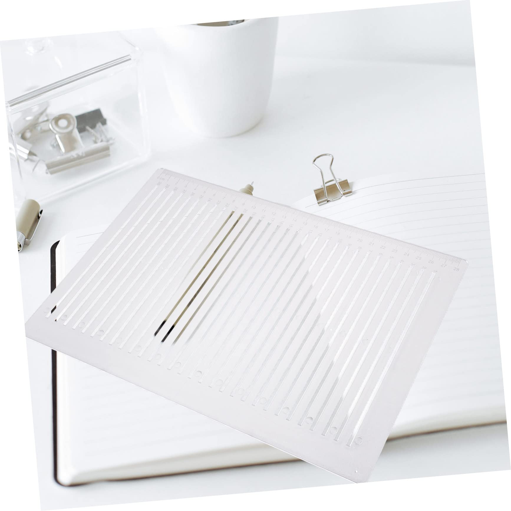 Snapklik.com : FUNOMOCYA Line Drawing Ruler For Students Measuring Rulers