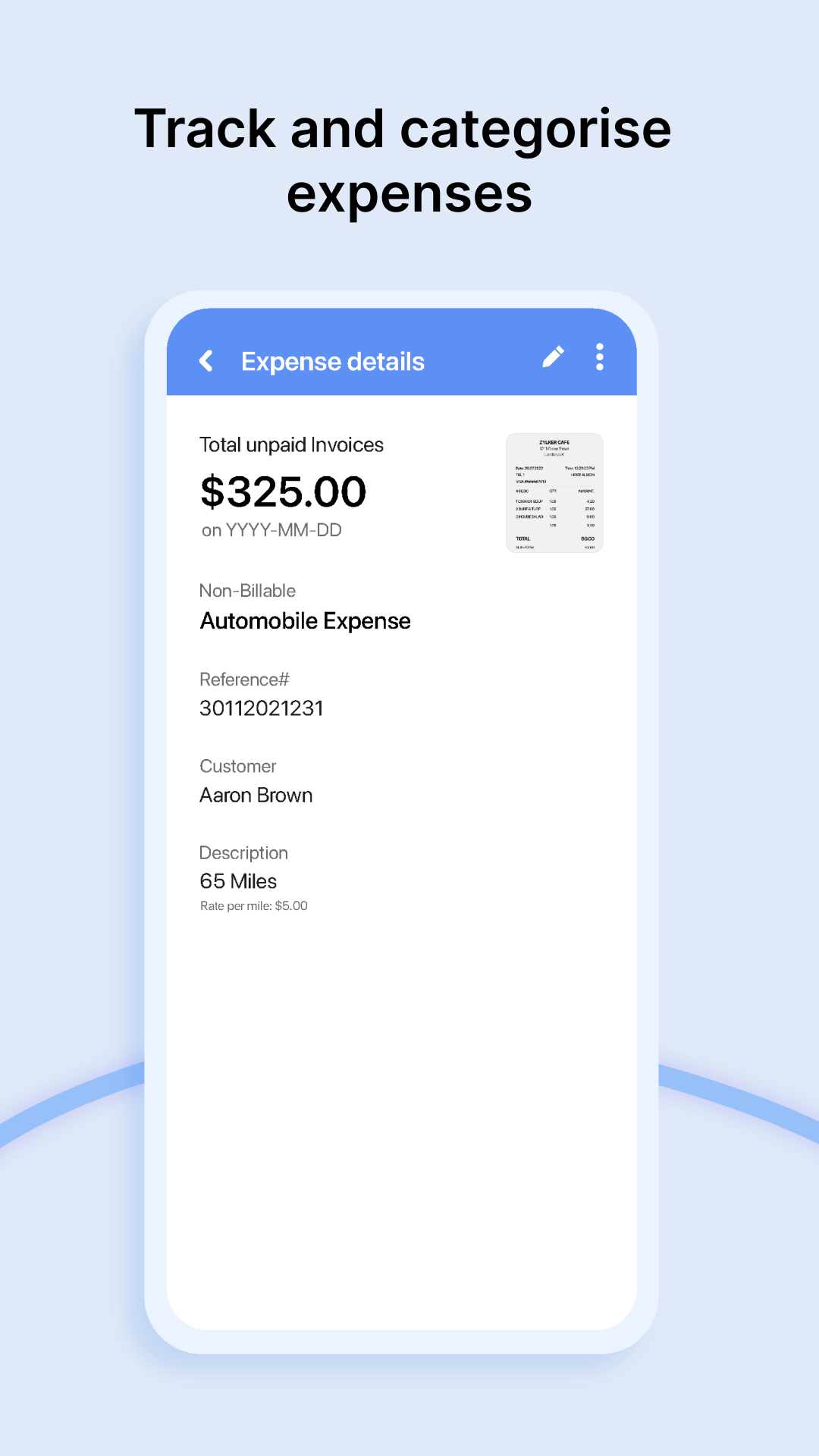 Invoice & Time Tracking - Zoho - App on Amazon Appstore