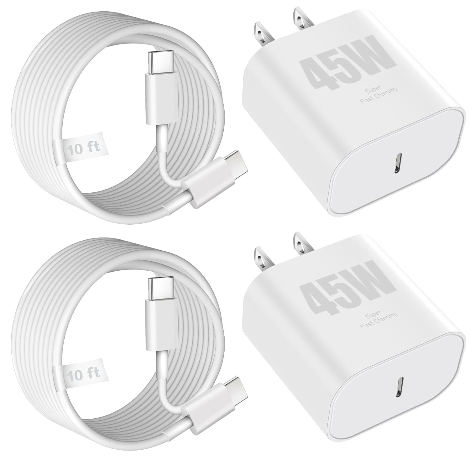 Amazon.com: iPhone 16 Charger Fast Charging,45W Super Fast USB C iPhone ...