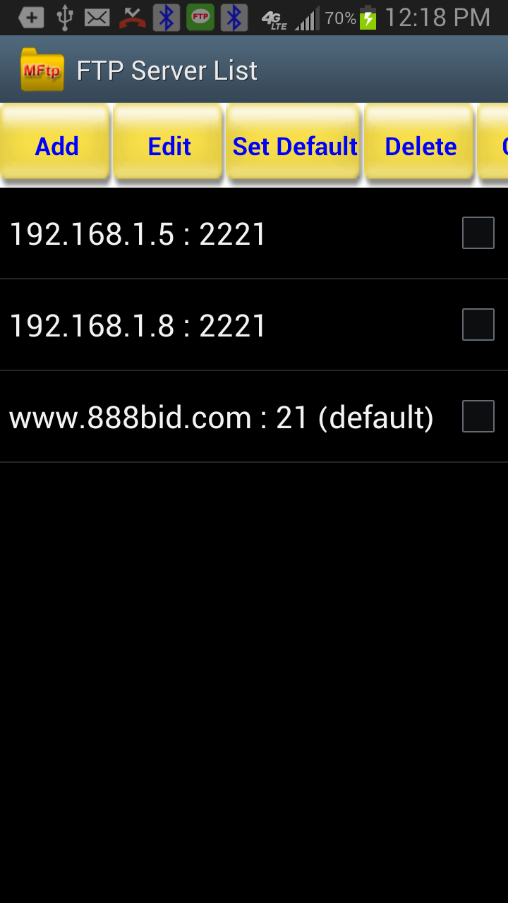 MFtp - Android FTP Client - App on Amazon Appstore
