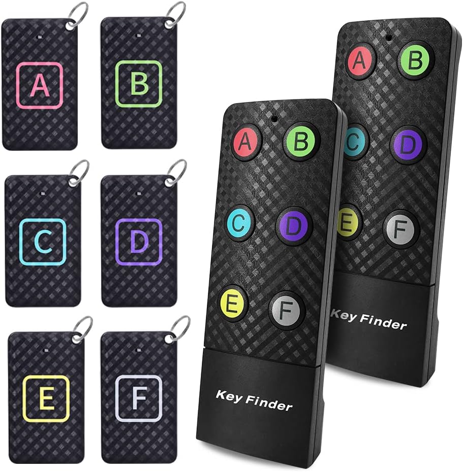 Key Finder, Item Tracker with LED Flashlight Function, Chlovoe Wireless ...