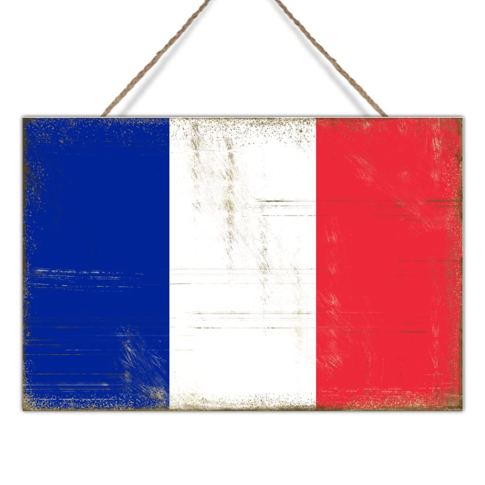 Bandera Con Estilo Francia