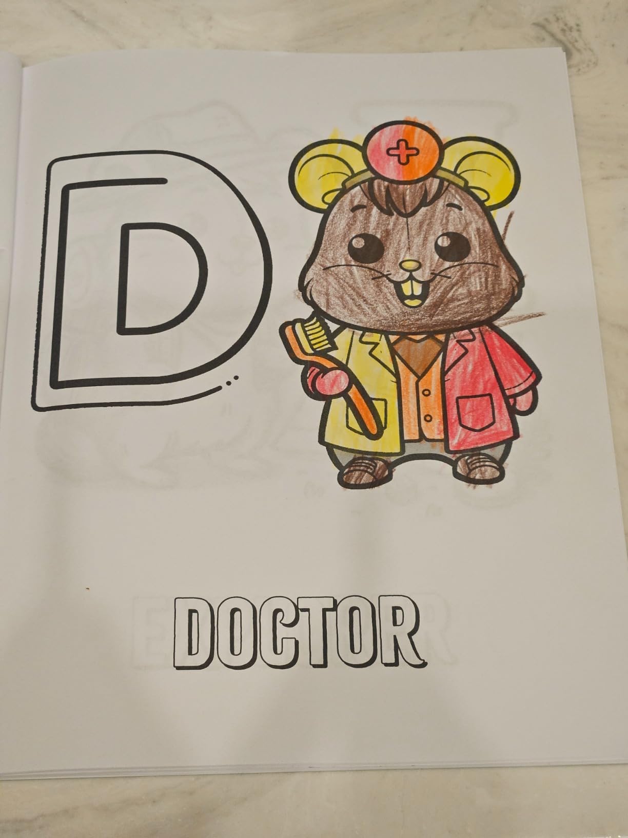 Amazon.com: Hamster Adventures ABC Coloring Book: Color 60+ Adorable ...