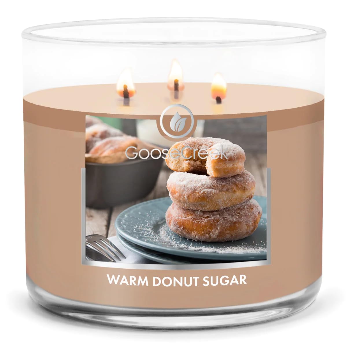 Cinnamon Sugar Donut Candle