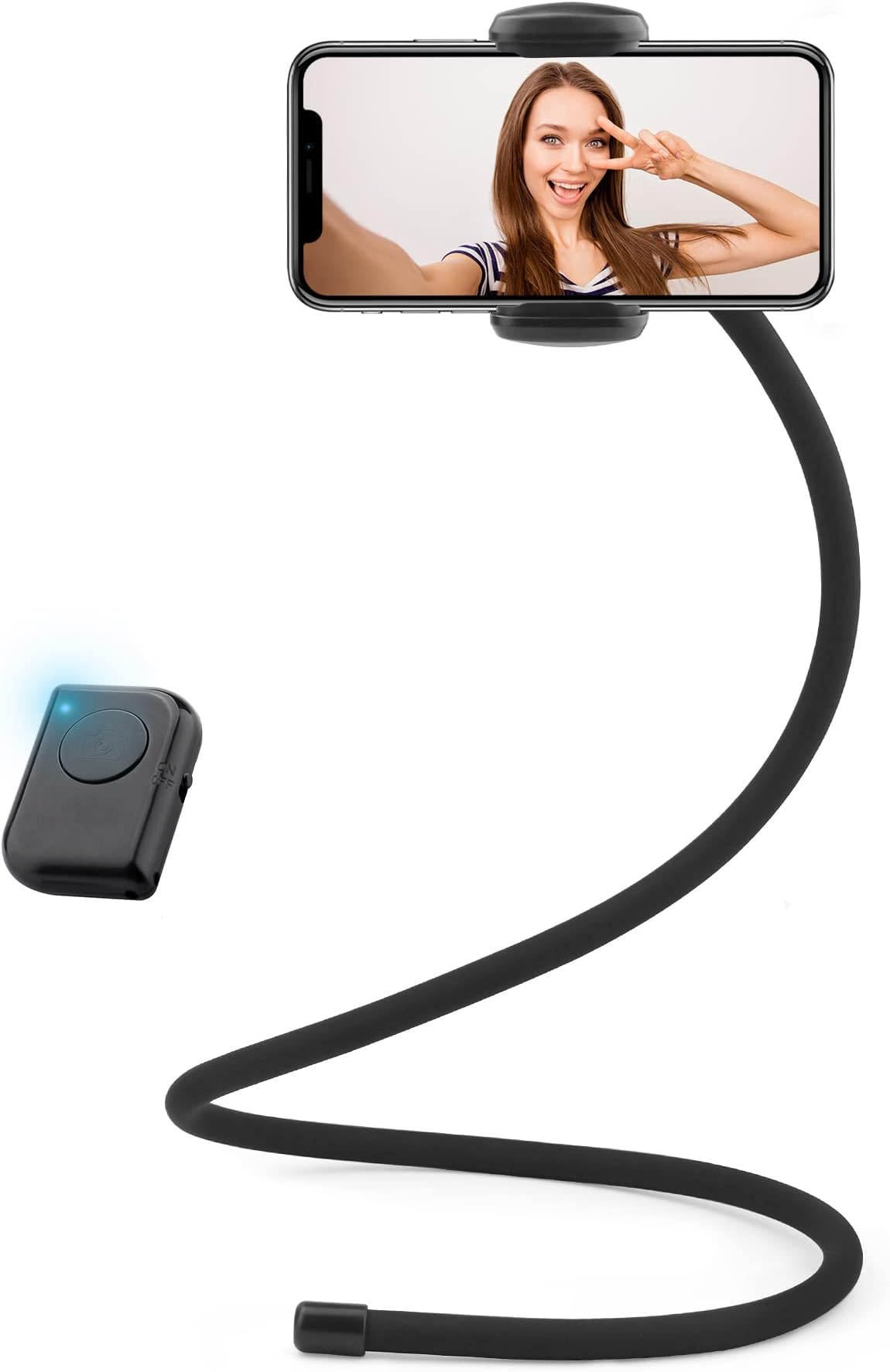 Amazon.com: HFLWYWD Gooseneck Bed Phone Holder,360 Degree Rotating Lazy ...