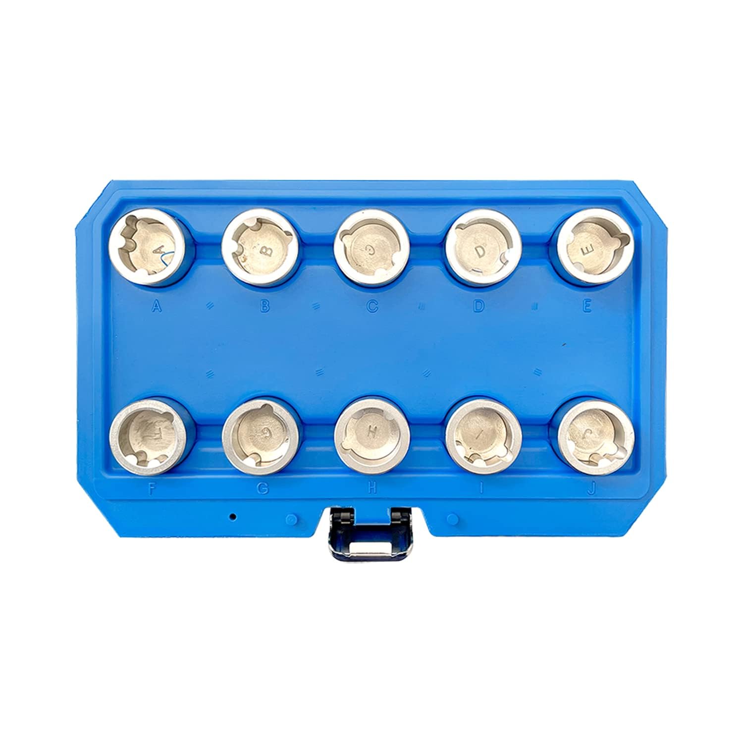Snapklik.com : JEUCLEL 10PCS Wheel Locking Nut Key Kit For Land Rover ...