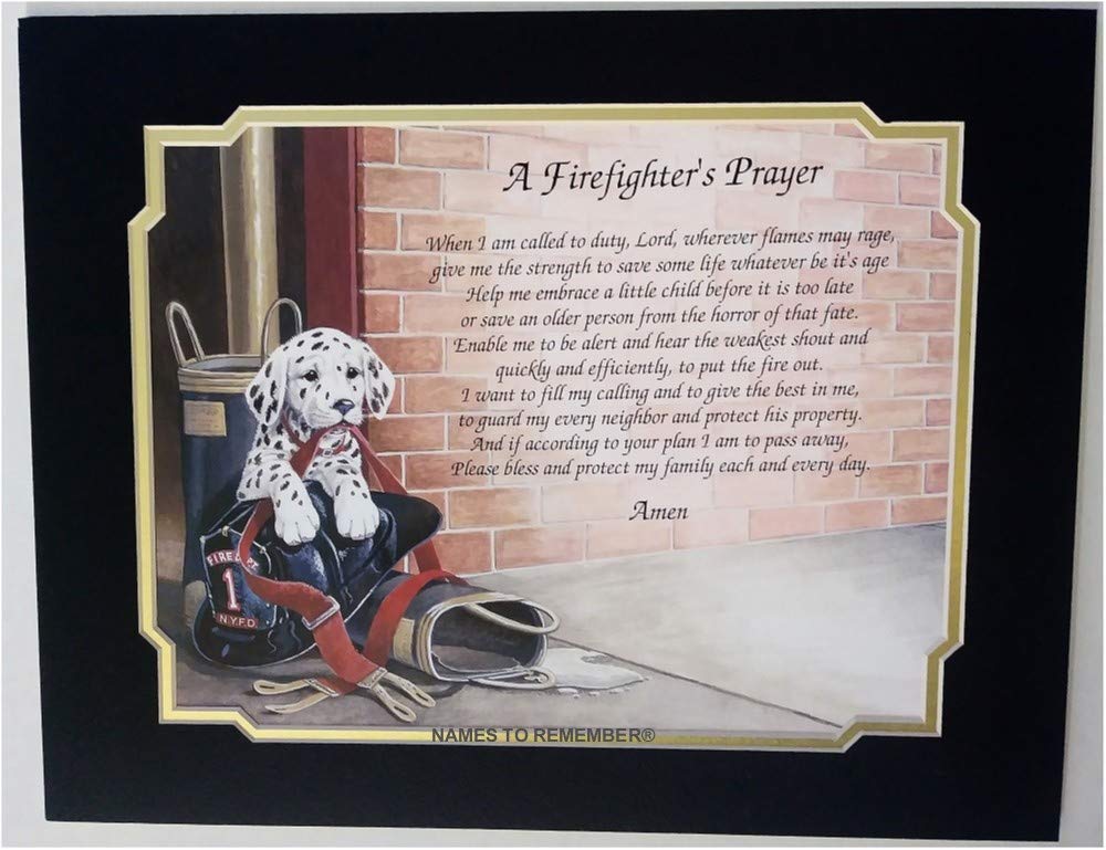 Volunteer Firefighters Prayer