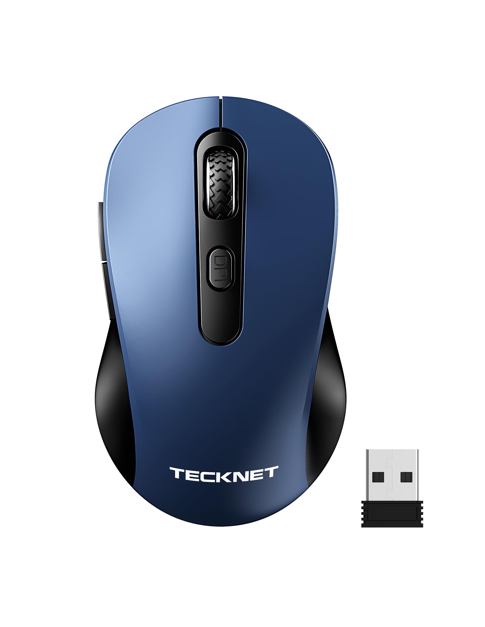 Snapklik.com : TECKNET Cordless Mouse For Laptop, 2.4G USB Mouse ...