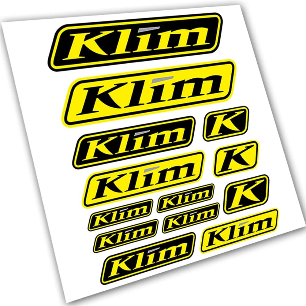 Amazon.com: 1 Sheet For KLIM Graphic Stiker/Decal Vinyl Laminated ...