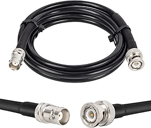 Amazon.co.jp: GIZMAC Male to Female Coaxial Cable 50 Ohm 8X Coaxial ...