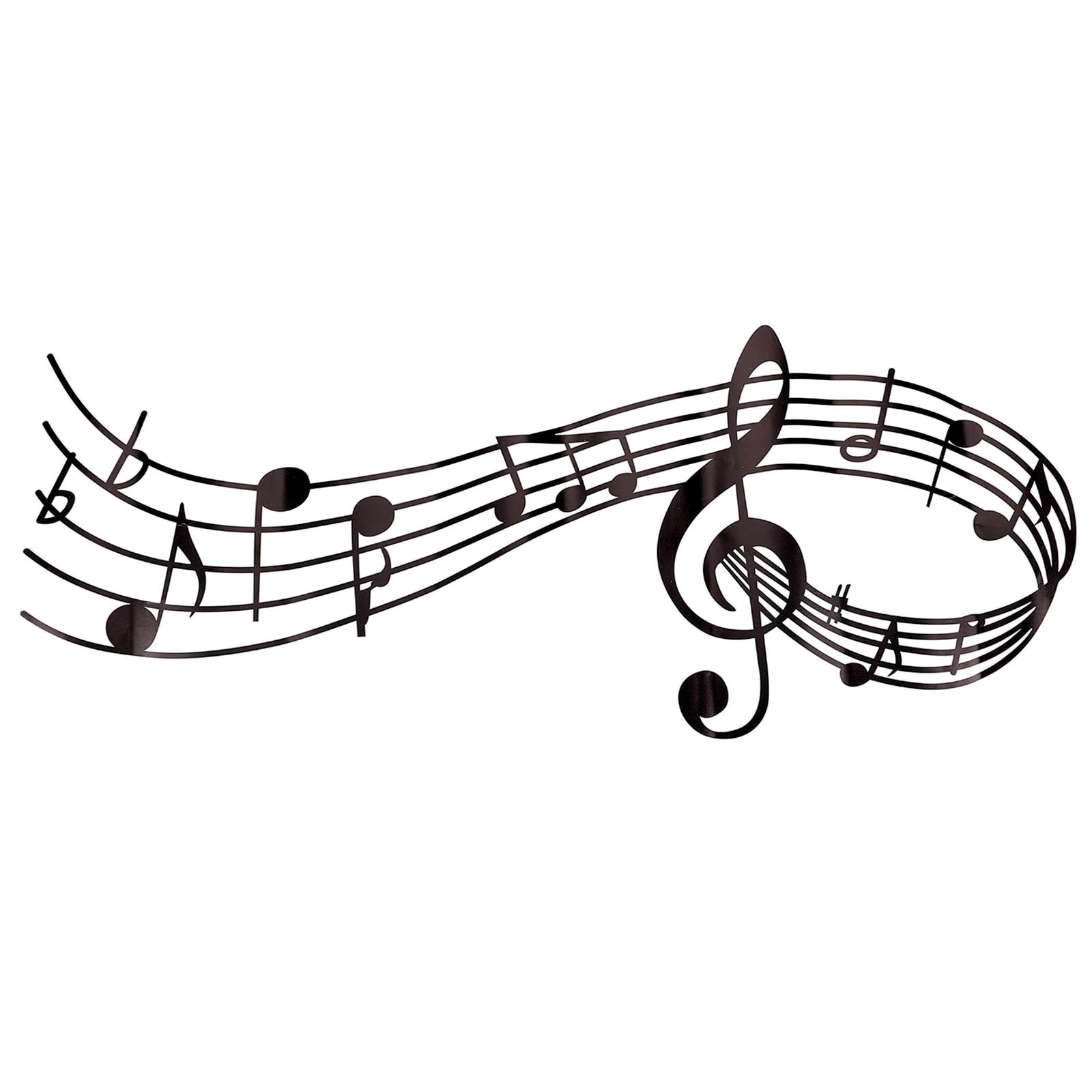 CREATCABIN Music Note Wall Stickers Vinyl Wall Decal Music Wall Art ...